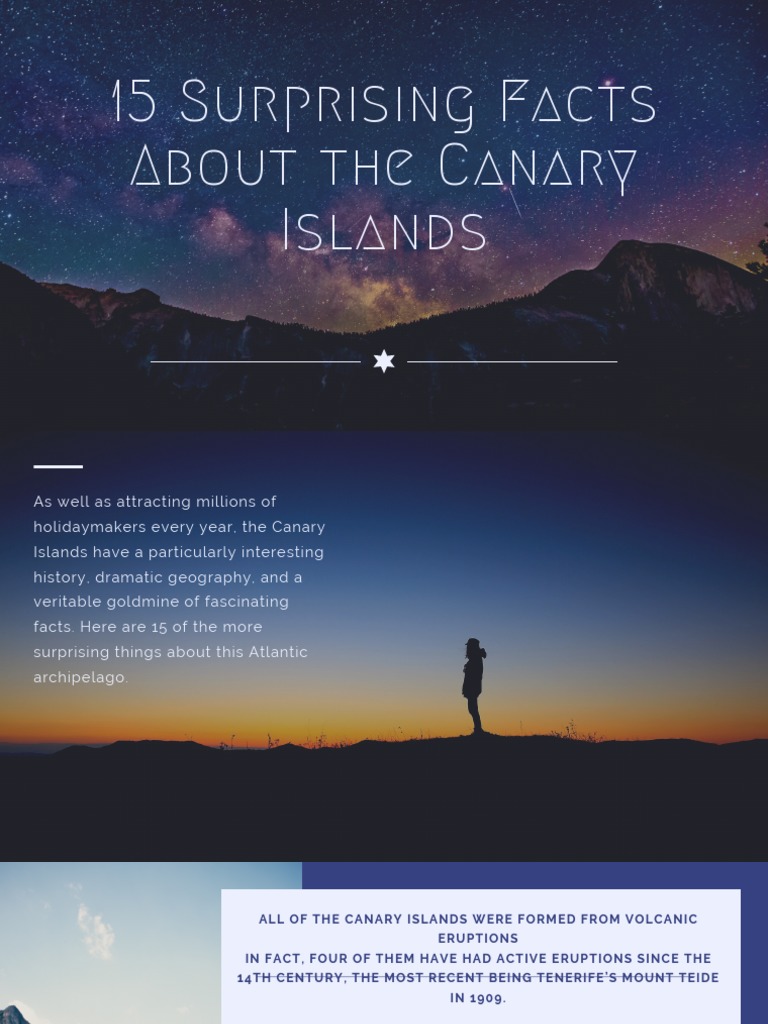 15 Surprising Canary Islands Facts | PDF | Canary Islands