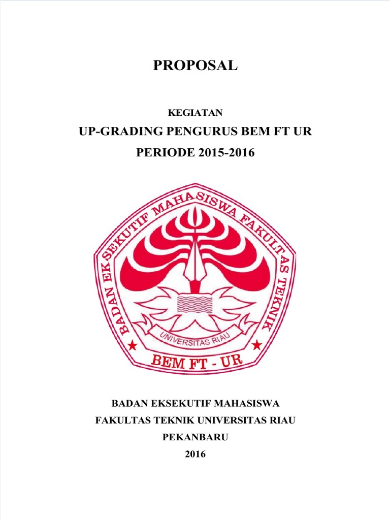 Proposal Upgrading Bem Aksi | PDF