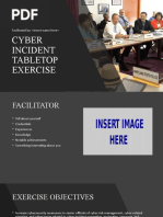 BCP Tabletop Exercise Guide | PDF | Facilitator | Business Process
