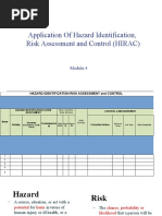 HAZARD IDENTIFICATION RISK ASSESSMENT AND RISK CONTROL (HIRARC/HIRADC ...
