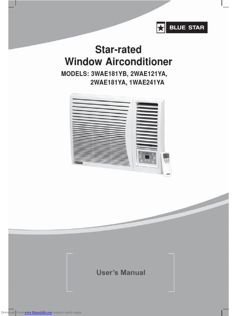 Blue Star Remote | PDF | Air Conditioning | Electrical Connector