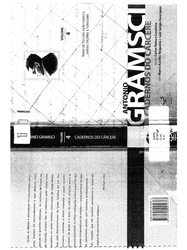 Gramsci Antonio Cadernos Do Cárcere Vol 4 2007 Pdf