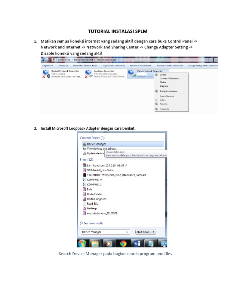 Cara Install SPLM | PDF