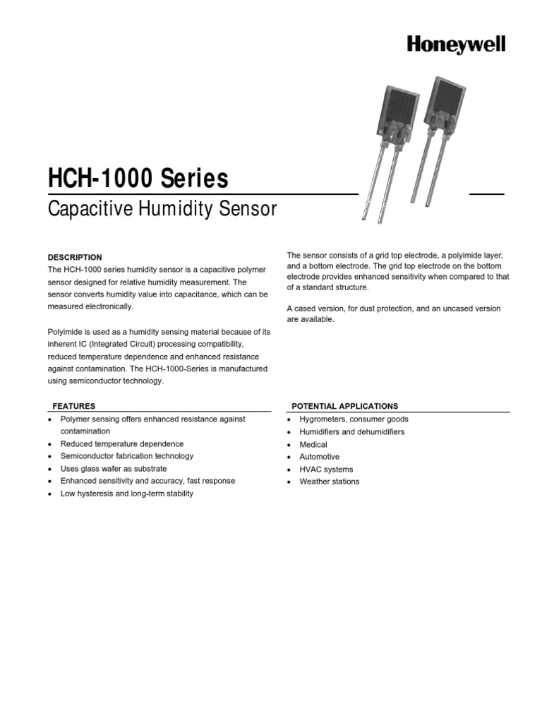 HCH 1000 Series | Sensor | Capacitor