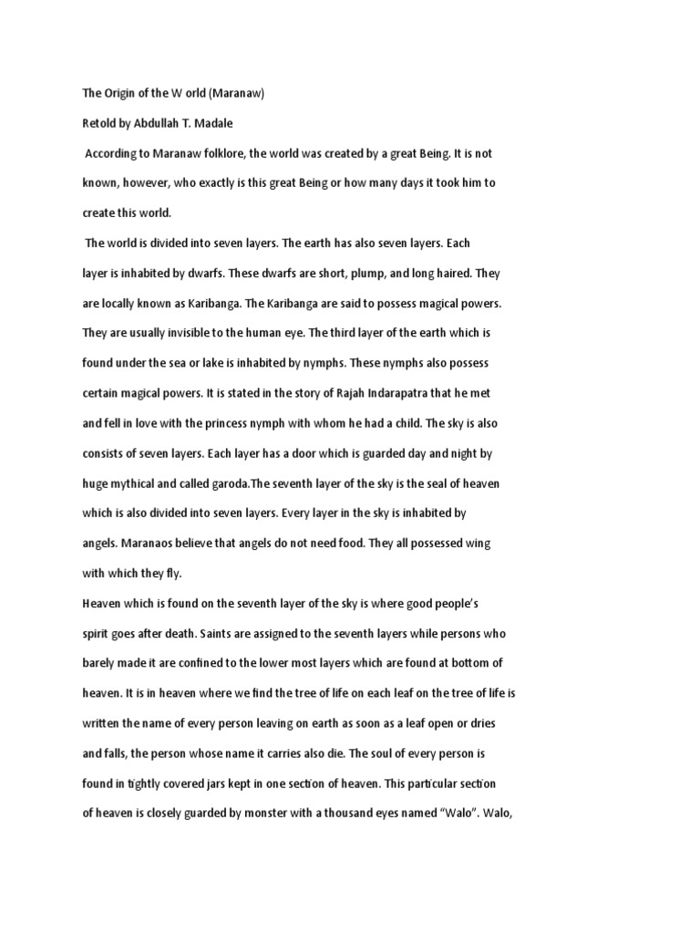 The Origin of The World | PDF