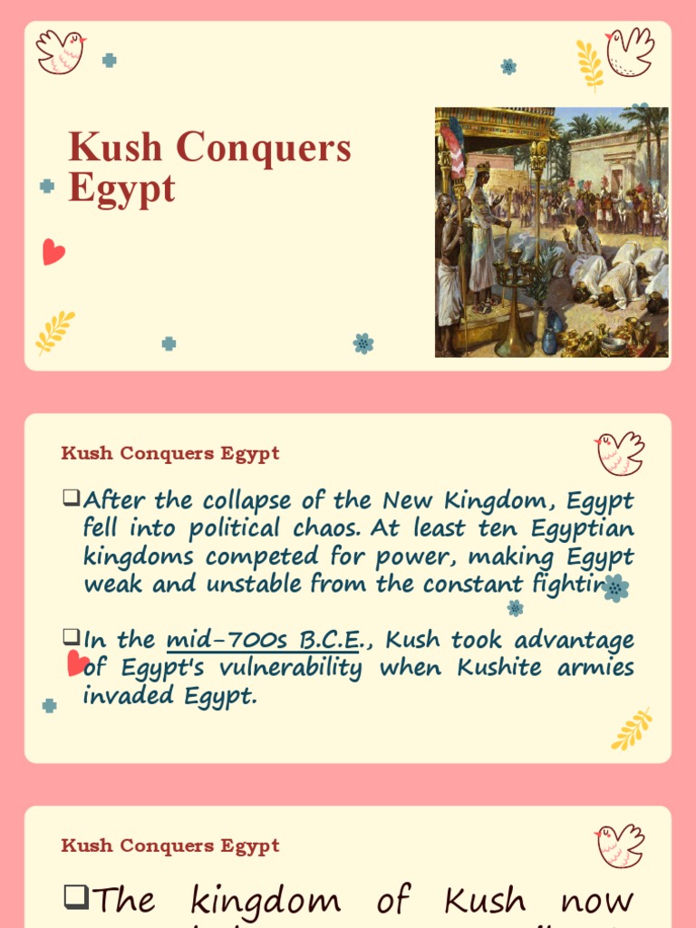 Kush Conquers Egypt | PDF | Planets | Ancient Egypt