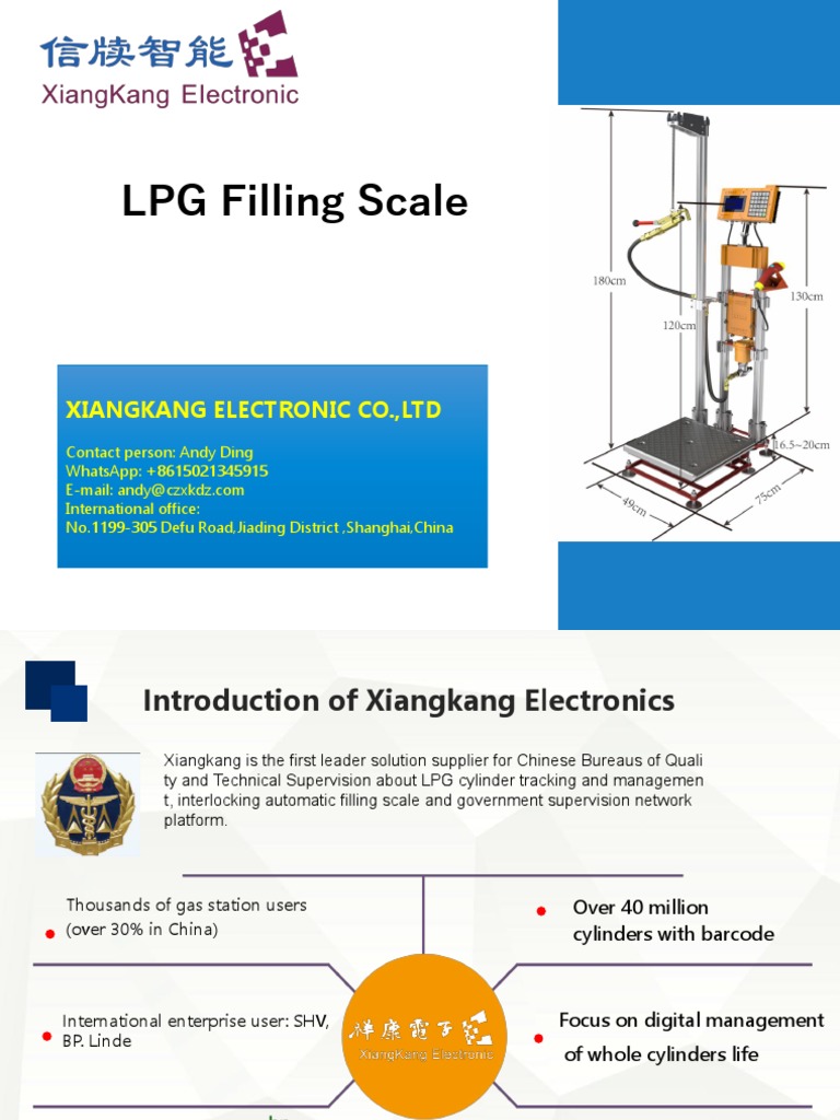 LPG Filling Scale | PDF | Barcode | Liquefied Petroleum Gas