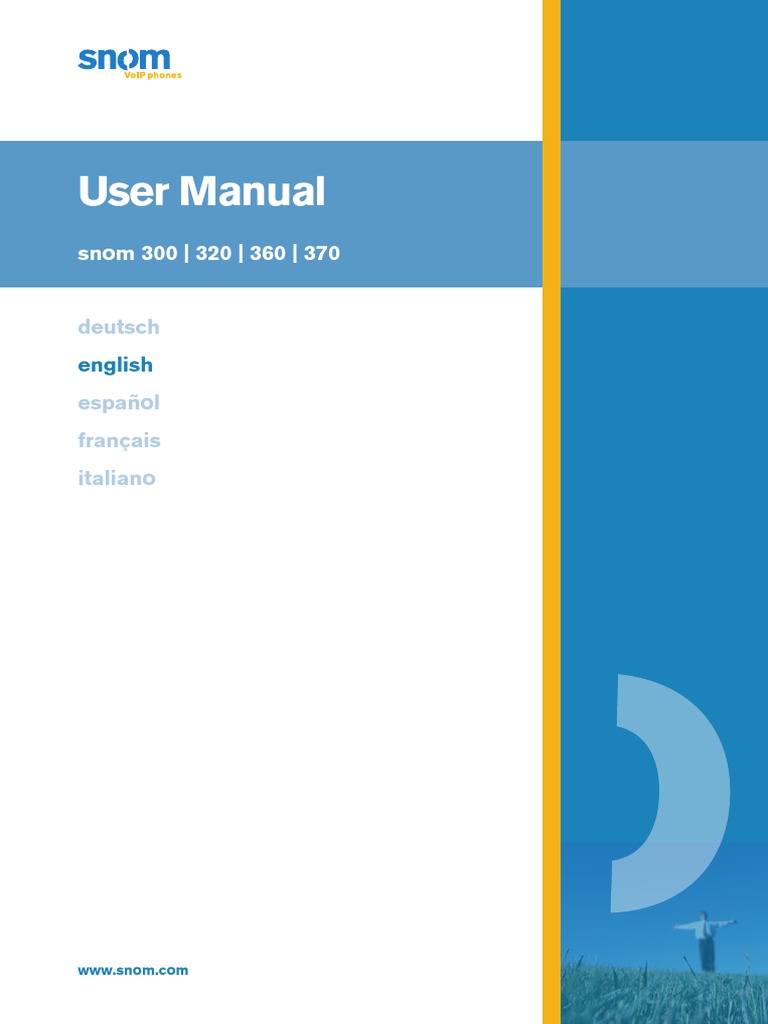 User Manual: Snom 300 - 320 - 360 - 370 | Download Free PDF | Voice ...