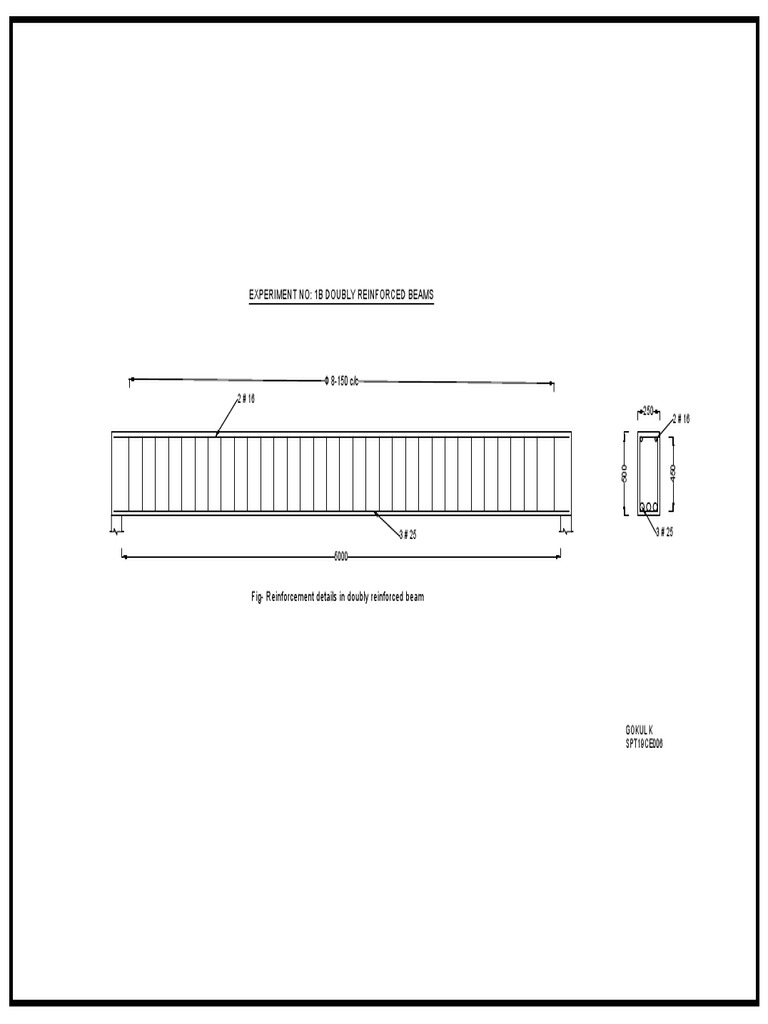 Doubly Reinforced Beam | PDF