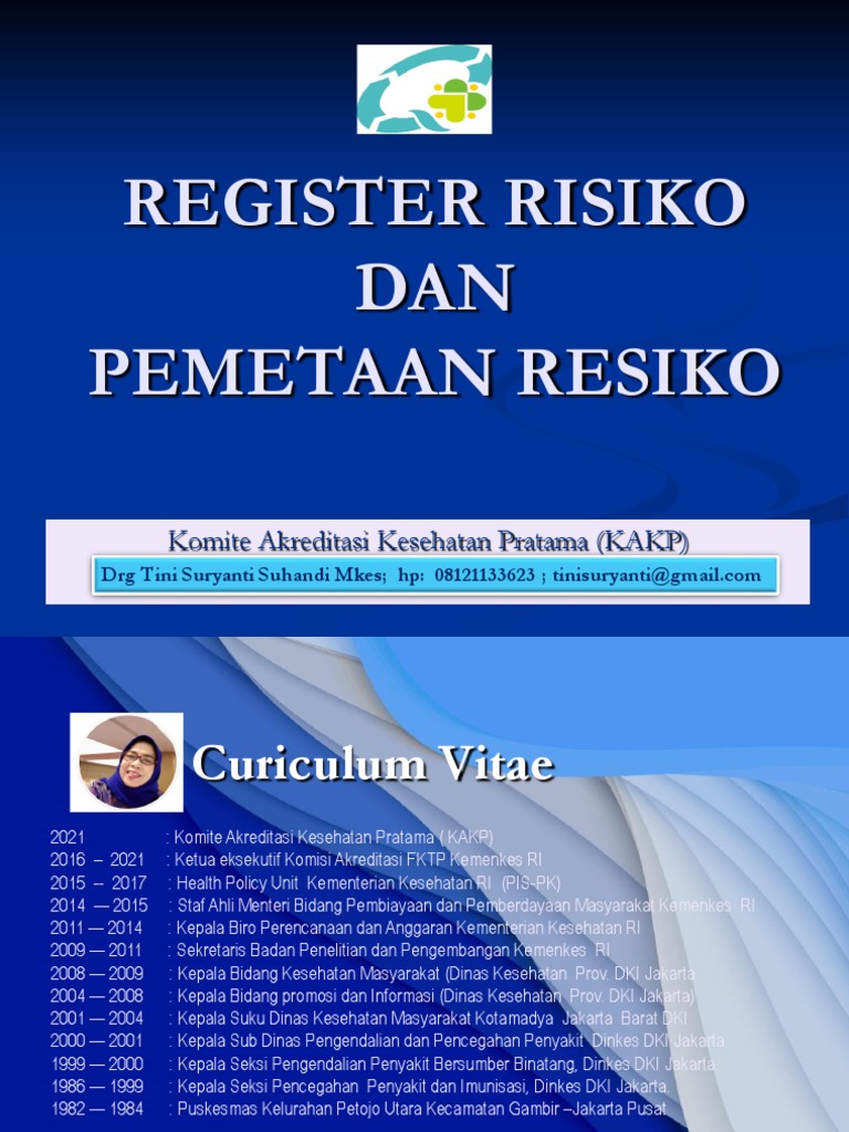 Register Resiko & Pemetaan Resiko | PDF