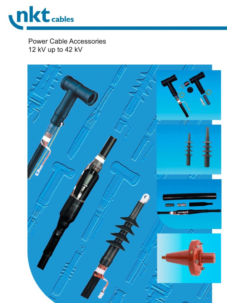 NKT Cable Accessories Overview | PDF | Cable | Electrical Connector