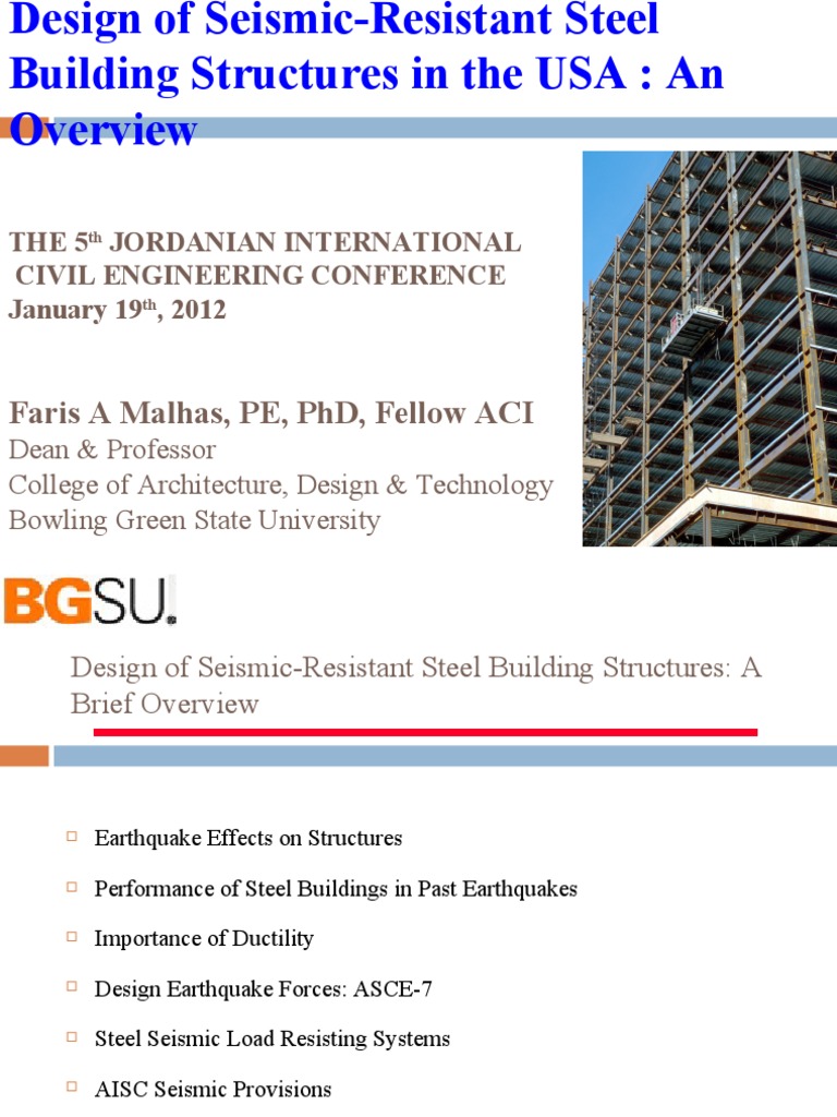 Seismic Resistance Steel Building Structures | PDF | Buckling | Beam ...