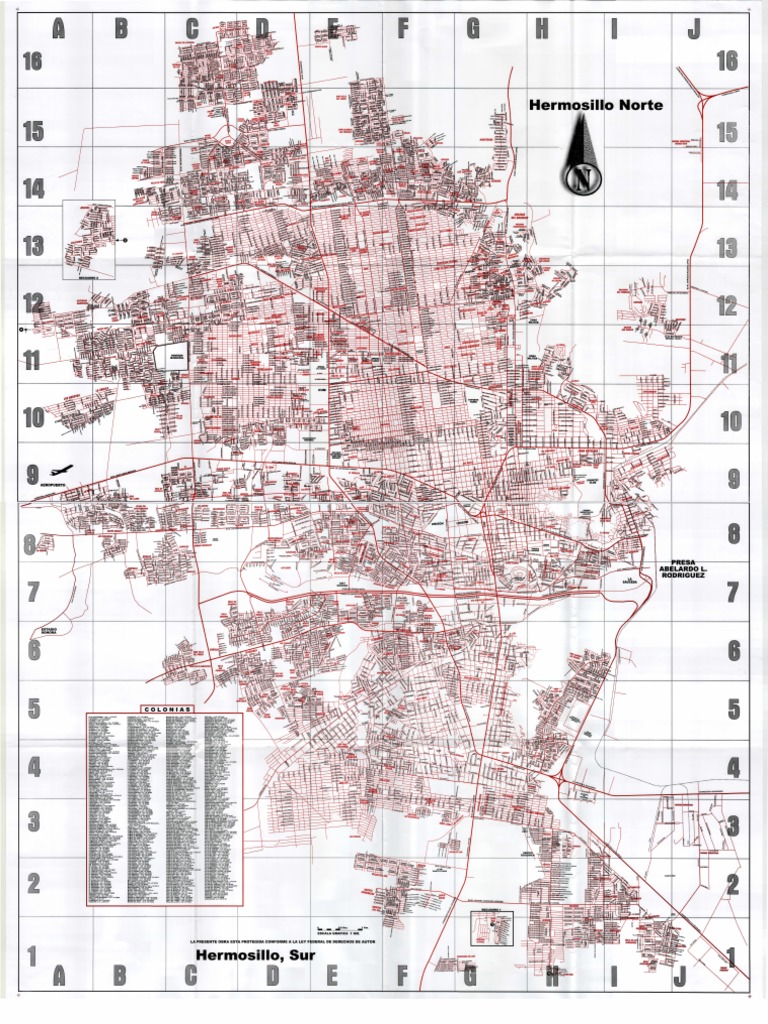 Mapa Hermosillo | PDF