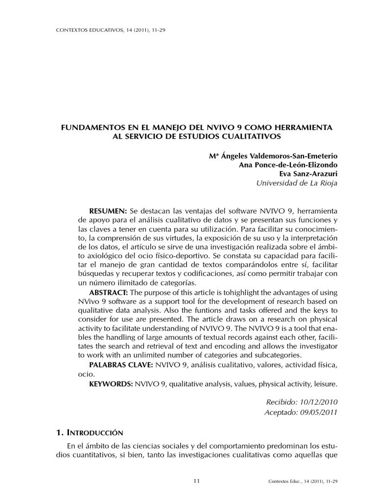 Guía Básica Nvivo 9 | PDF | Software | Teoría