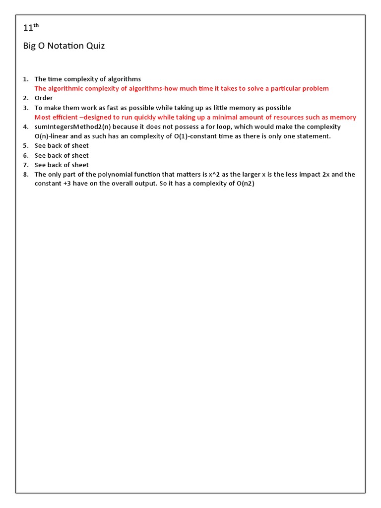 Ch45-Big O Notation | PDF | Time Complexity | Function (Mathematics)