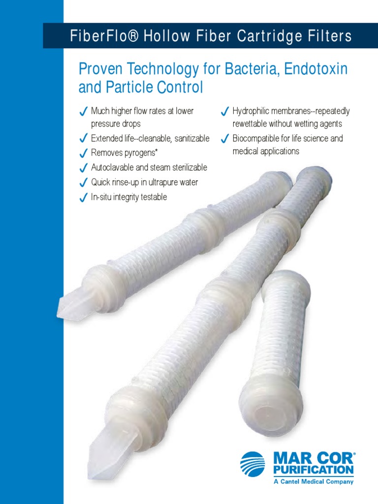 Marcor Fiberflo Hollow Fiber Cartridge Filters | PDF | Filtration ...