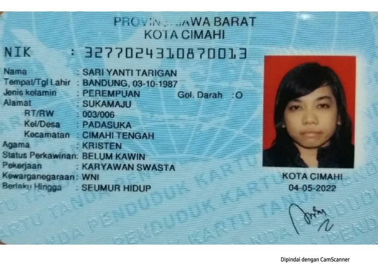 Sari KTP | PDF