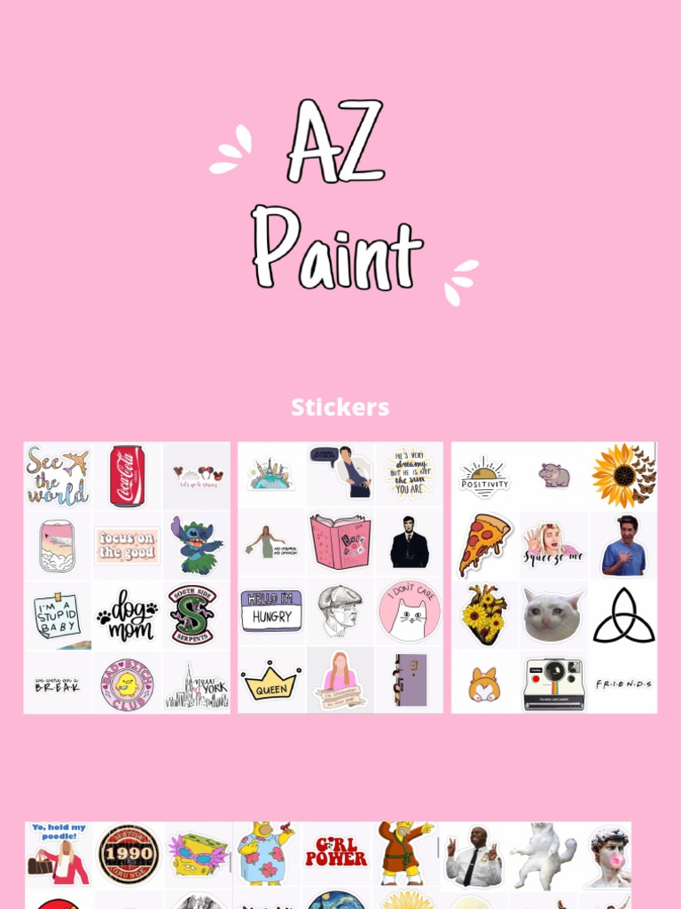 Az Catálogo de Stickers - 2021 | PDF