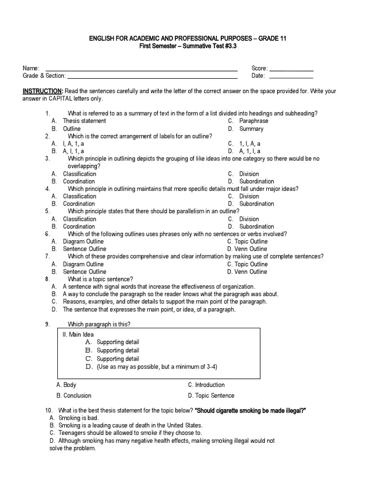 Eapp ST PT 3.3 | PDF | Paragraph | Cognition