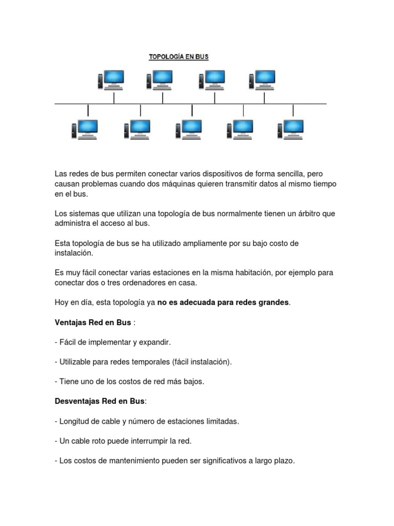 Las Redes de Bus Permiten Conectar Varios Dispositivos de Forma ...