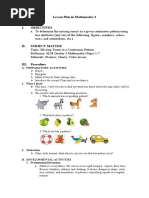 GRADE 2 MATH COT 2nd | PDF | Learning | Lesson Plan