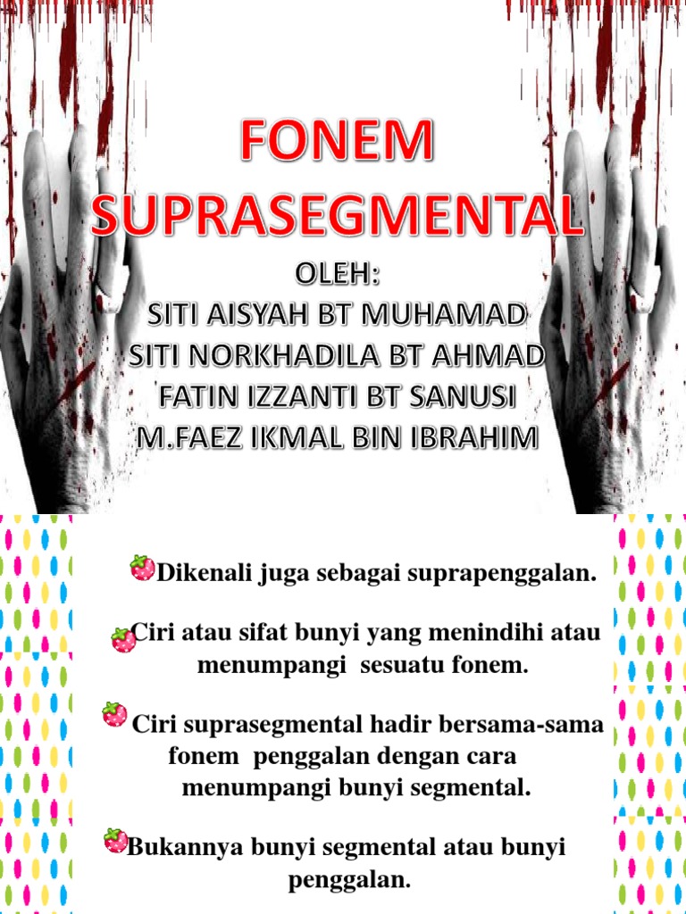 Fonem Suprasegmental | PDF