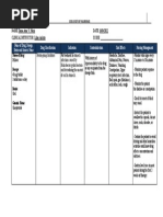 Drug Study Format | PDF