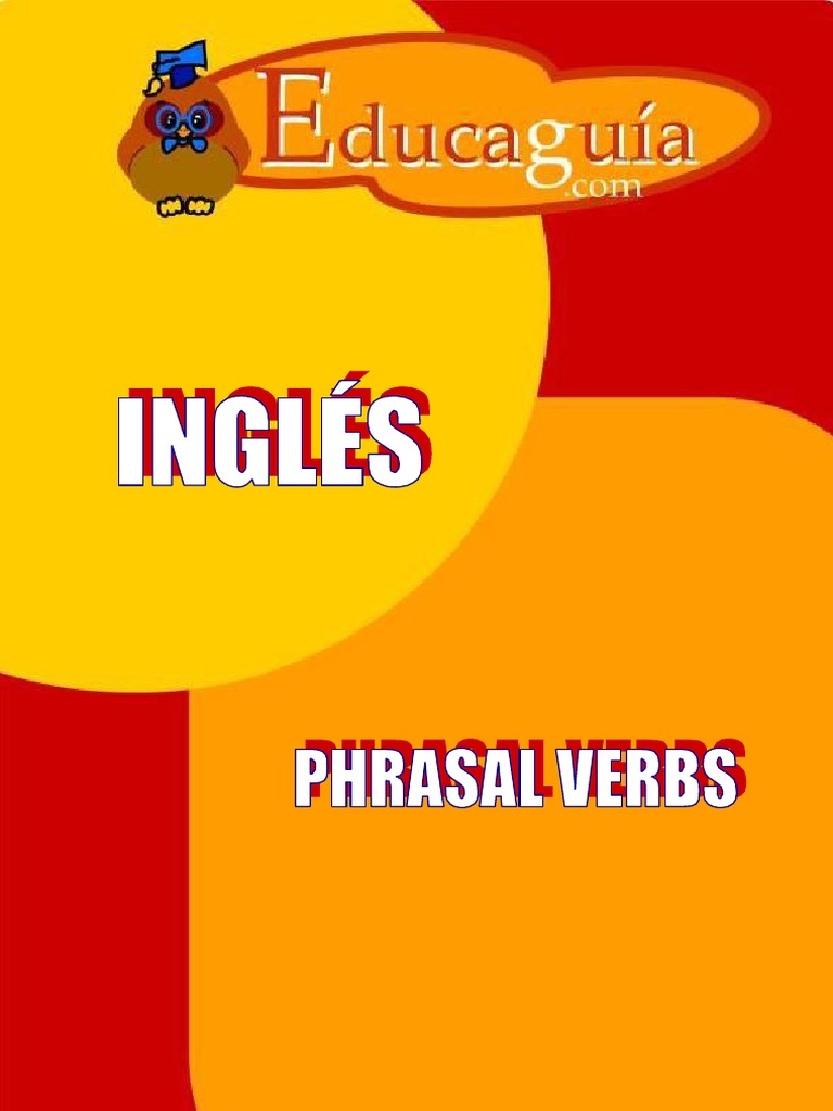 Lista de Phrasal Verbs Separables e Inseparables PDF | PDF | Verbo ...