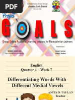 Window-Card A2 S2 M2 D2 | PDF | Teaching Methods & Materials