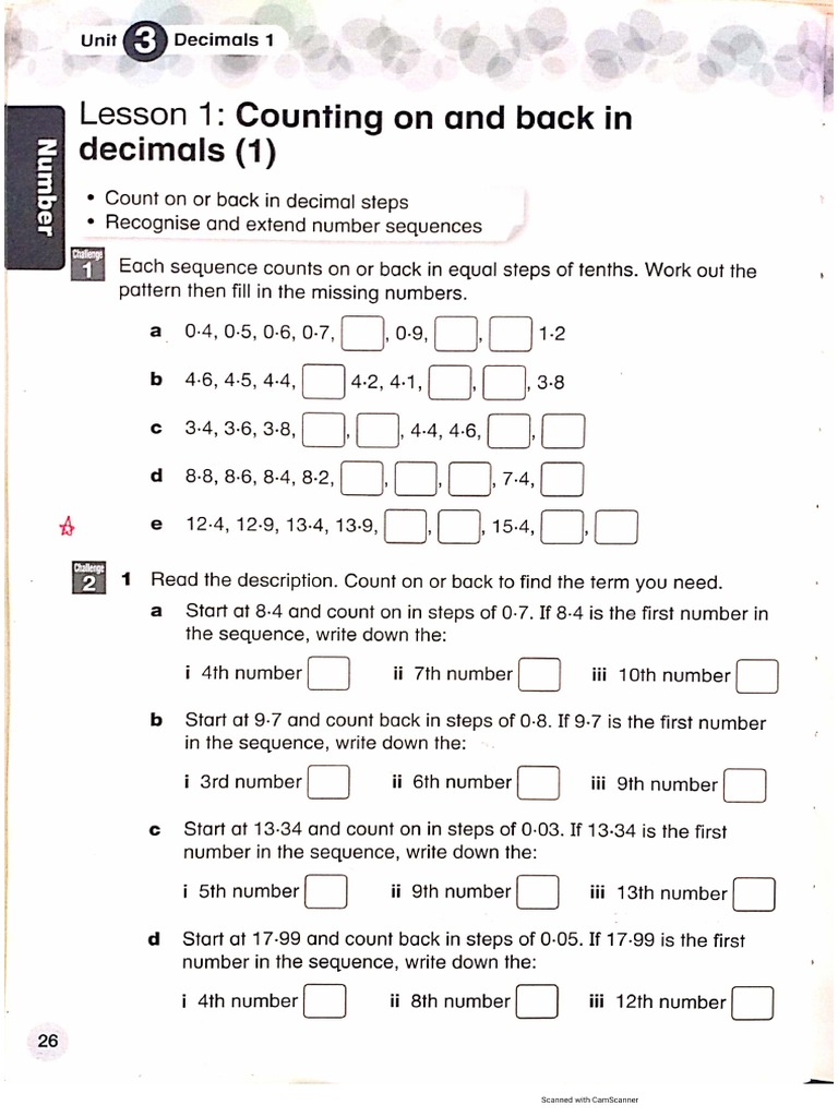 Collins Math G 5 CHP 3 and 9 | PDF