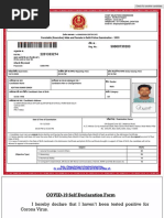 Admit Card Sample SSC | PDF