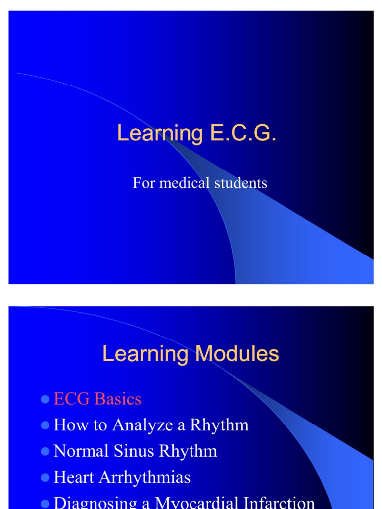 ECG Interpretation for Atrial Tachycardia | PDF | Electrocardiography ...