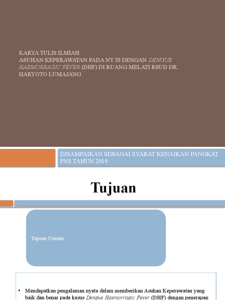 Presentasi Kti DHF | PDF