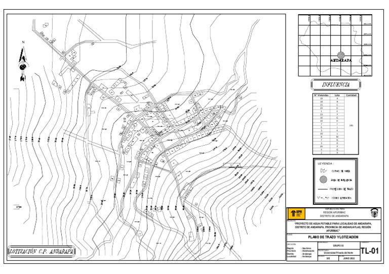 12.5 Plano de Trazado y Lotización | PDF