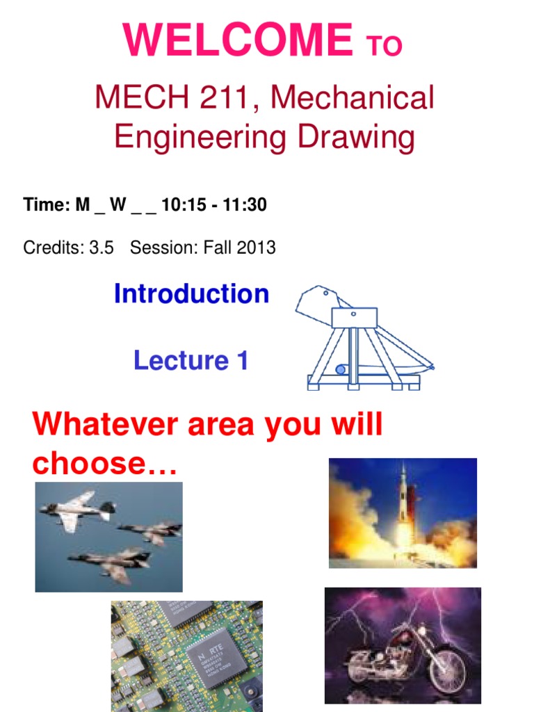 Mechanical Engineering Drawing | PDF | Technical Drawing | Design