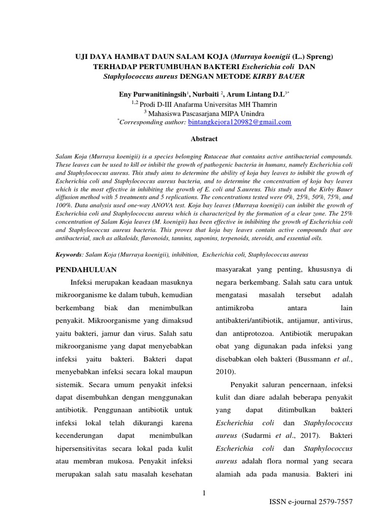 Referensi Junral Penelitian Sebelumnya | PDF