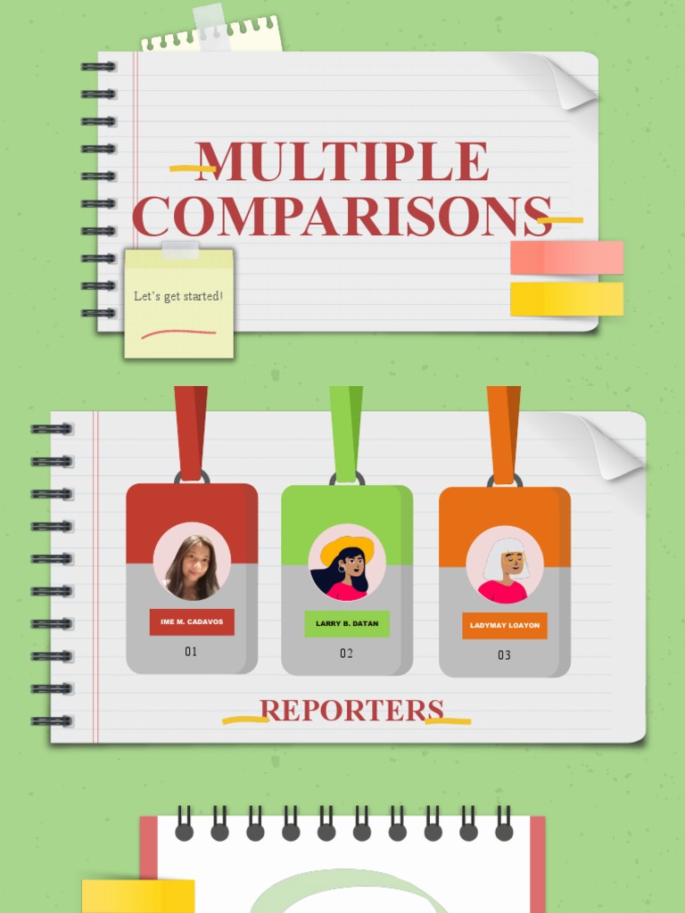 Multiple Comparisons Test | PDF | Teaching Methods & Materials