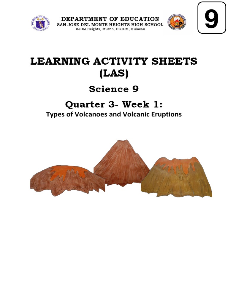 Learning Activity Sheets (LAS) : Science 9 Quarter 3-Week 1 | PDF ...