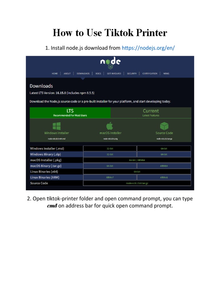 Virtual Live Tiktok Printer Software | PDF