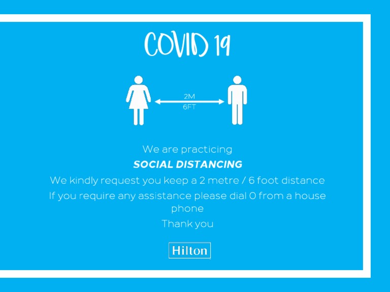 Social-Distancing Poster | PDF | Home & Garden | Wellness
