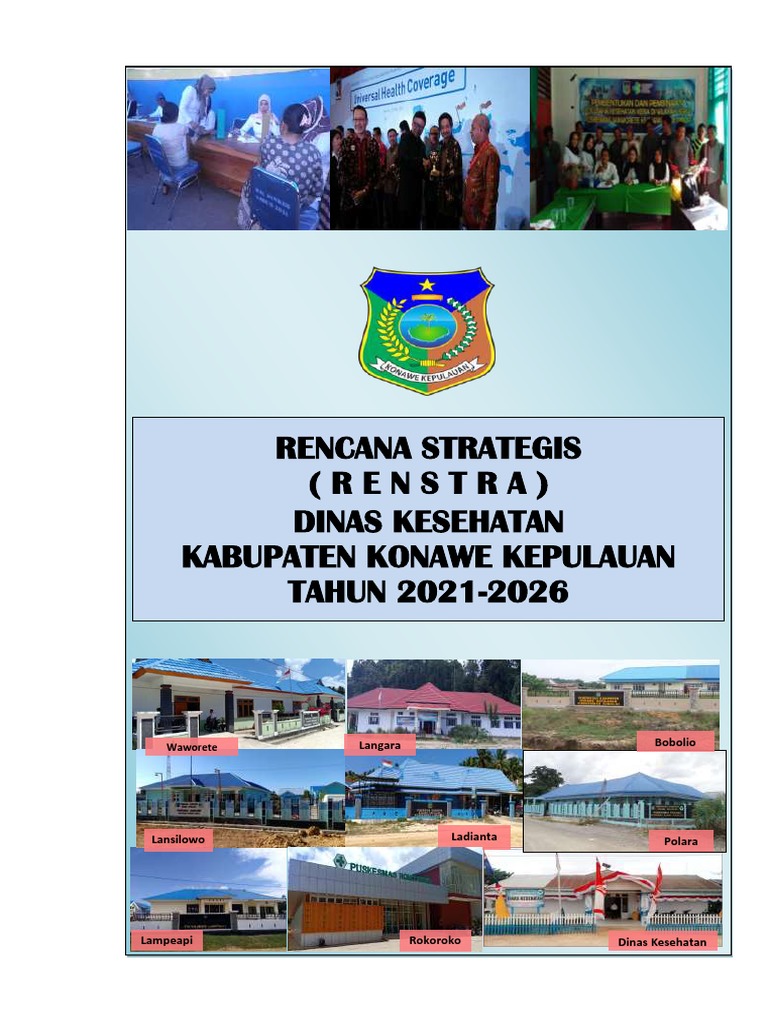 Dokumen Rancangan Akhir Renstra Dinkes 2021-2026 | PDF