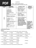 Detailed Lesson Plan in MAPEH 7 | PDF | Musical Instruments | Flute