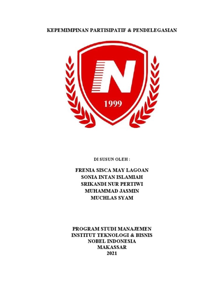 Kepemimpinan Partisipatif (Kelompok 5) | PDF