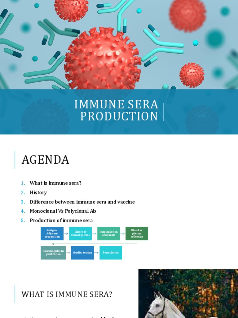 Production of Immune Sera: A Comprehensive Guide to the Development of ...
