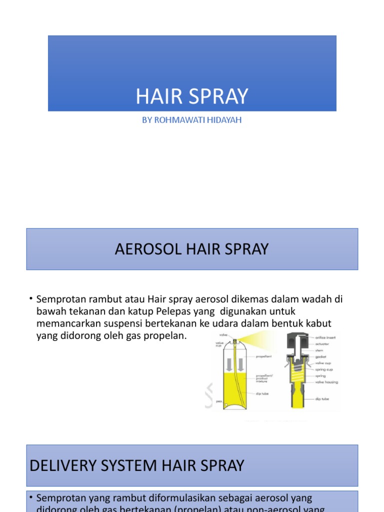 Panduan Lengkap Semprotan Rambut | PDF