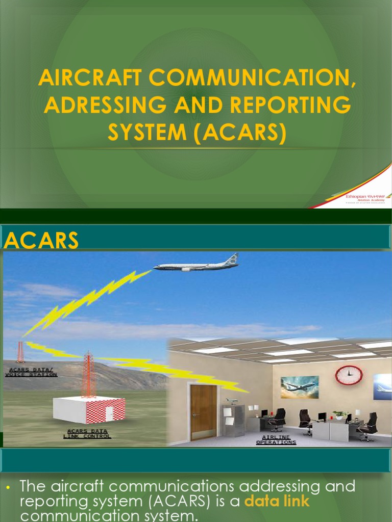 Acars | PDF | Air Traffic Control | Aviation Safety