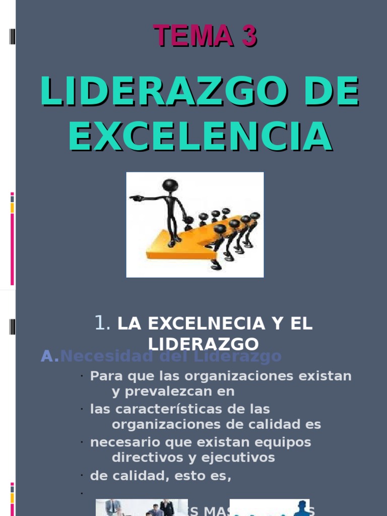 Liderazgo de Excelencia | PDF | Liderazgo | Conceptos psicologicos