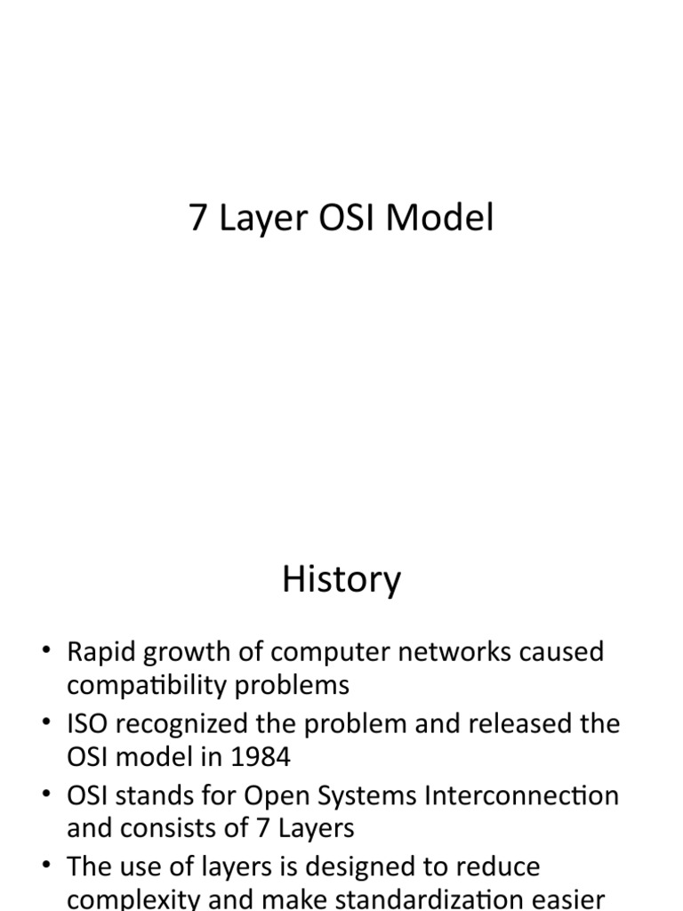 Lec-3 Layer OSI Model | PDF | Osi Model | Computer Network Lec-3 Layer OSI Model | PDF | Osi Model | Computer Network