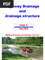 Chapter 6-Highway Drainage Design | PDF | Surface Runoff | Flood