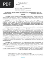 Executive Order: VAWC Desk and Officer | PDF | Violence | Domestic Violence